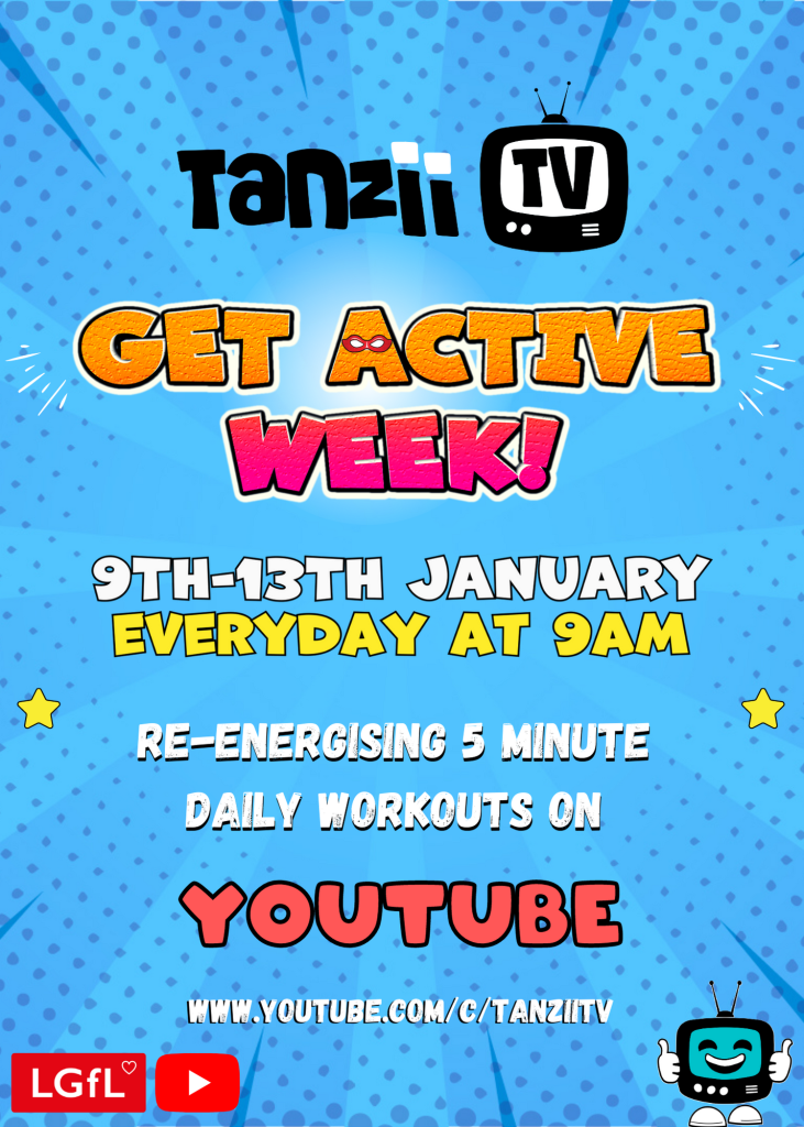 Tanzii TV - Get Active Week - SAVE THE DATE! - Healthy Schools