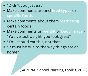 PEDS Eating Disorders – KS3 Resources - Healthy Schools